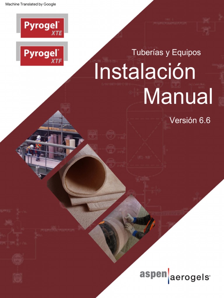 Aislamiento Pyrogel Español | PDF | Tubería (transporte de fluidos ...