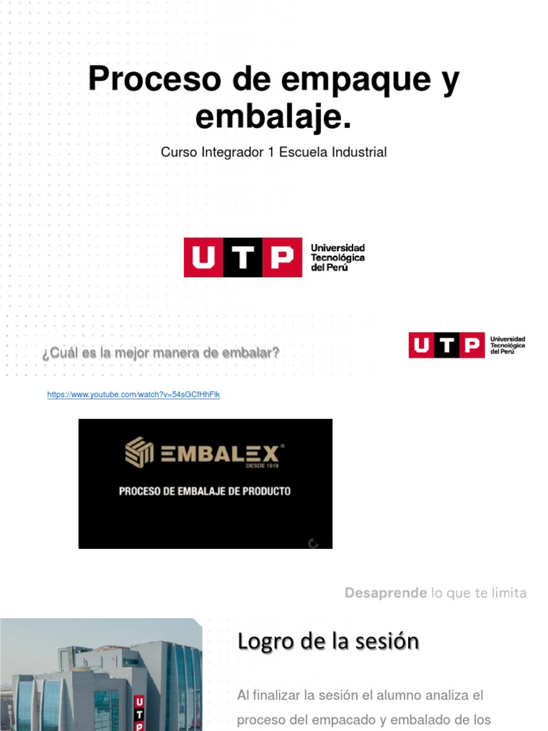 S015 S1 Proceso De Empaque Y Embalaje Pdf