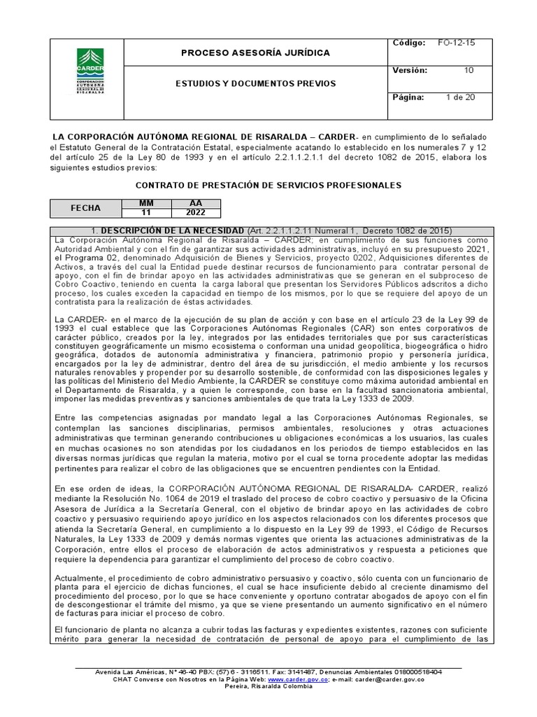 E.P. CPS 888 Juliana Andrea Restrepo Ramírez | PDF | Presupuesto | Estado (política)