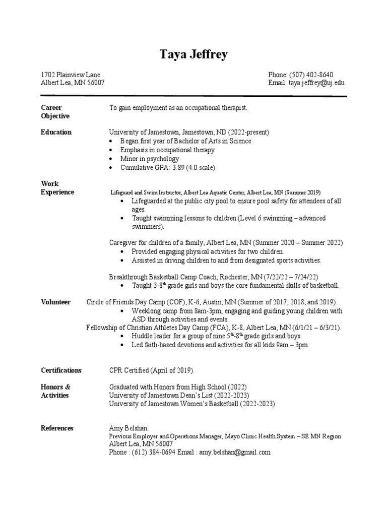 Ti Resume | PDF