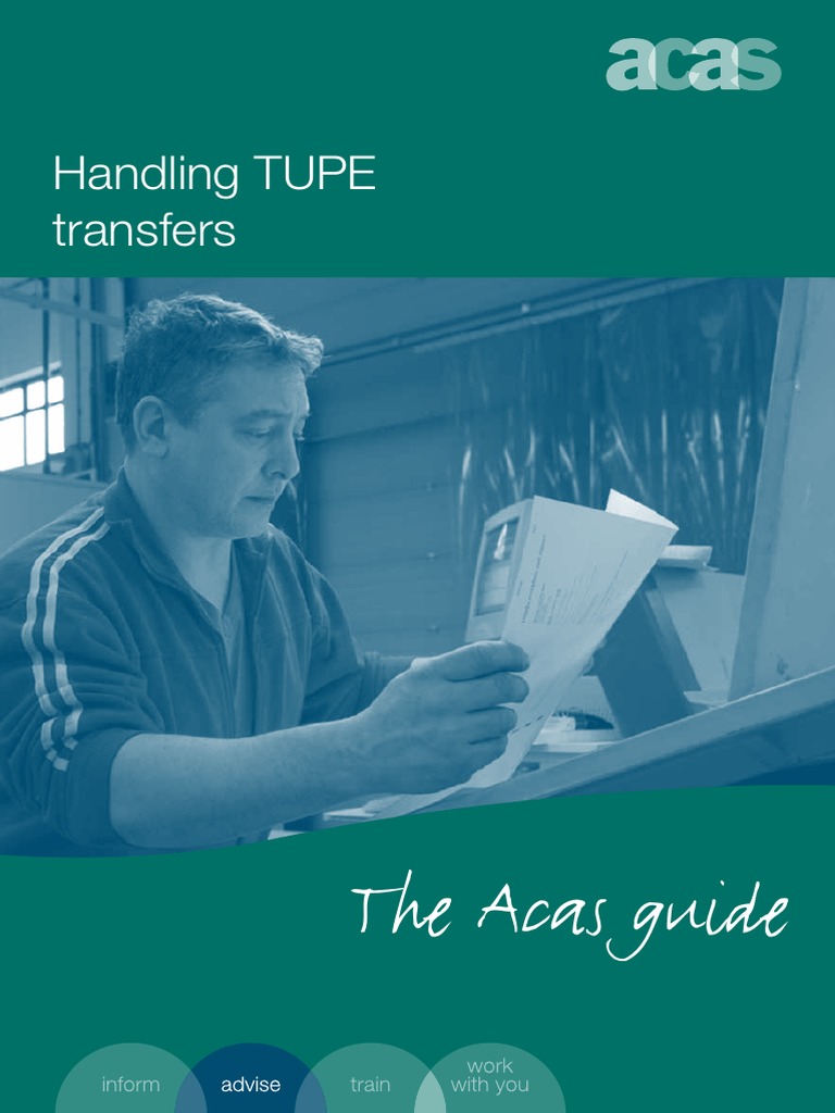 handling-tupe-transfers-the-acas-guide | PDF | Employment | Business Law
