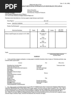 Contoh Kew.8 Pemotongan Emolumen | PDF