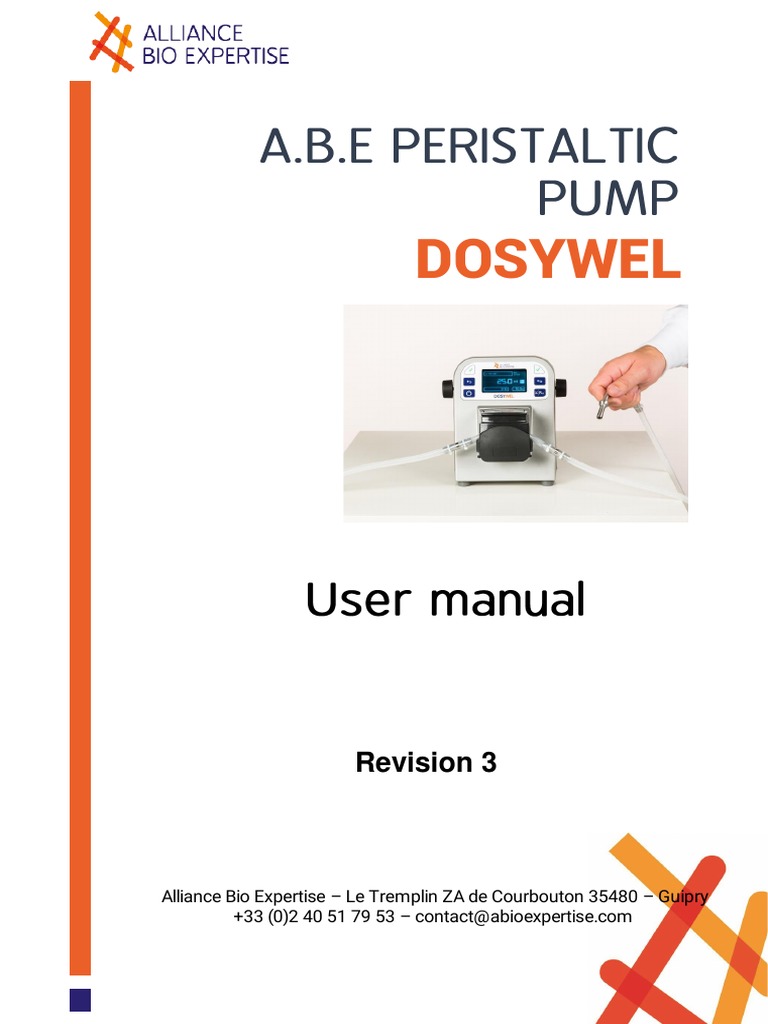 DOSYWEL Peristaltic Pump | PDF