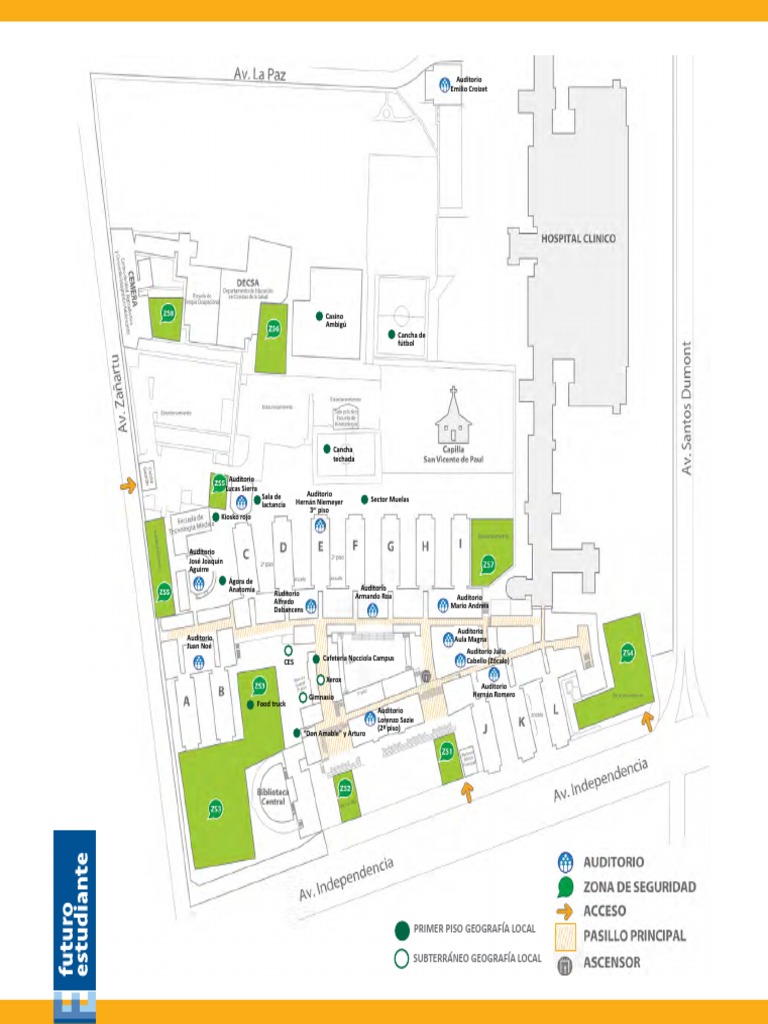 Mapa Campus Norte | PDF