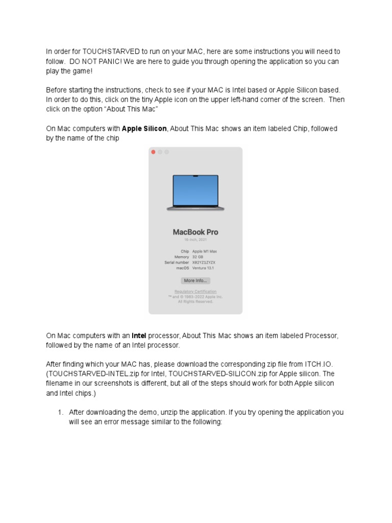 Mac Instructions | PDF | Zip (File Format) | Apple Inc.