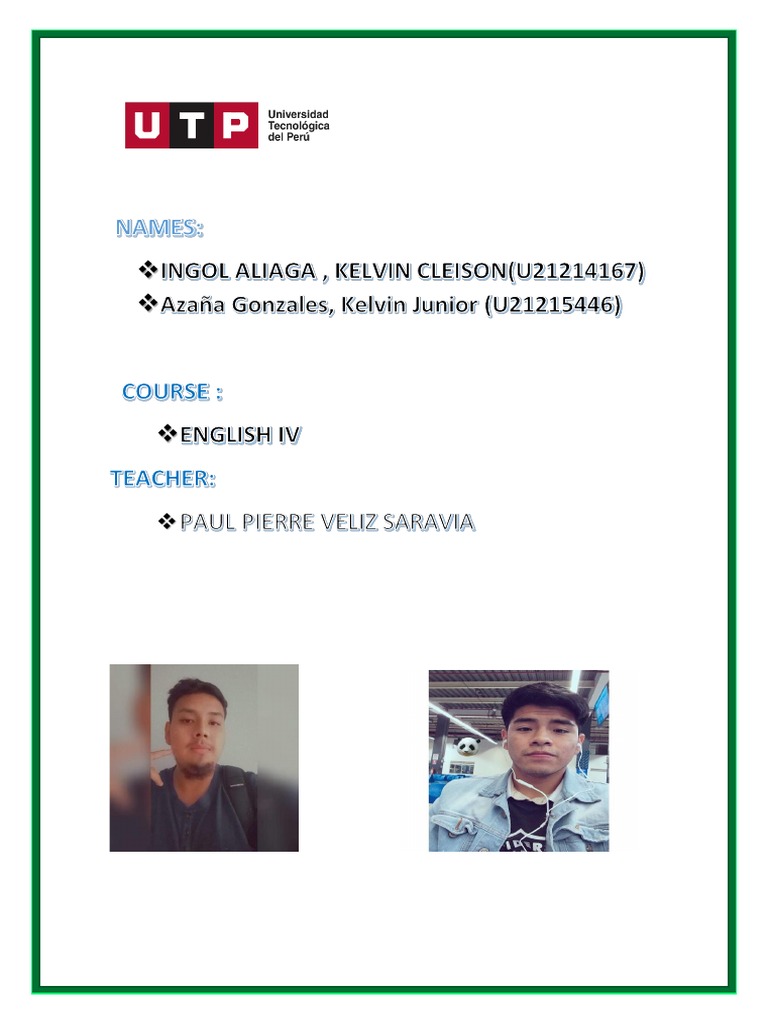 Task Ingles 4 Semana 4 | PDF