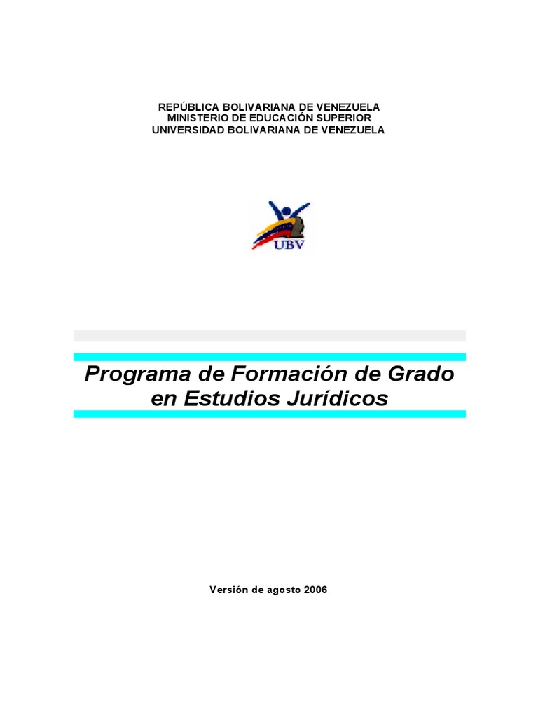 Programa de Estudios Jurídicos | PDF | Democracia | Ideologías políticas