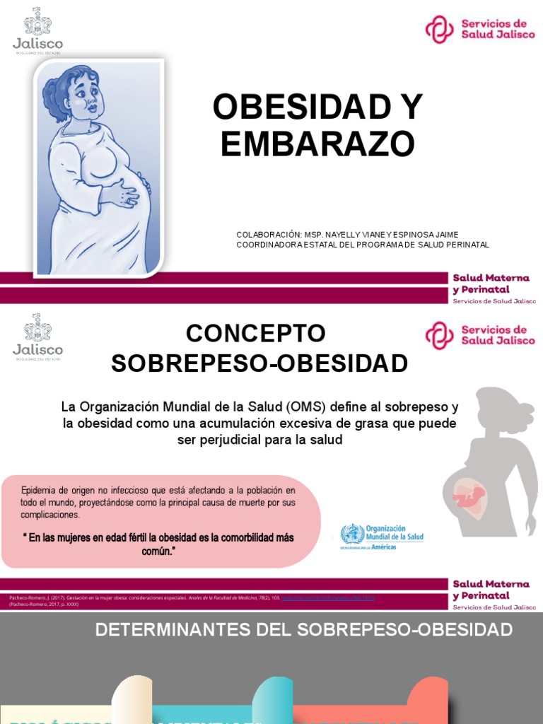 4 Obesidad y Embarazo | PDF | El embarazo | Obesidad