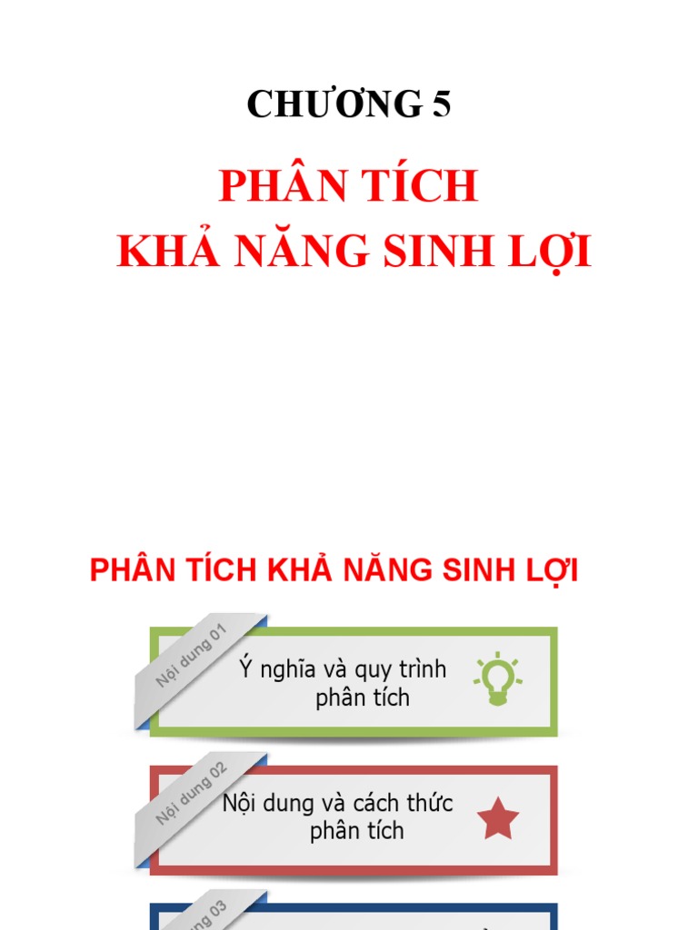 Chương 5 PTBCTC | PDF