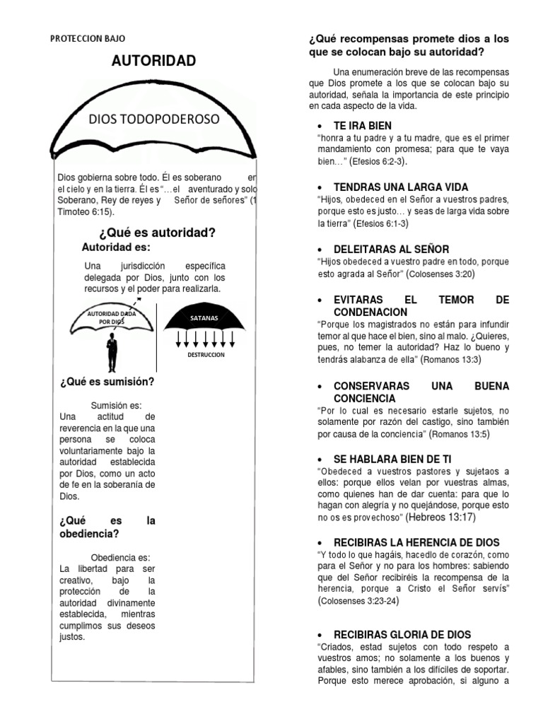 Dios Todopoderoso: Autoridad | PDF | Cristo (título) | Dios