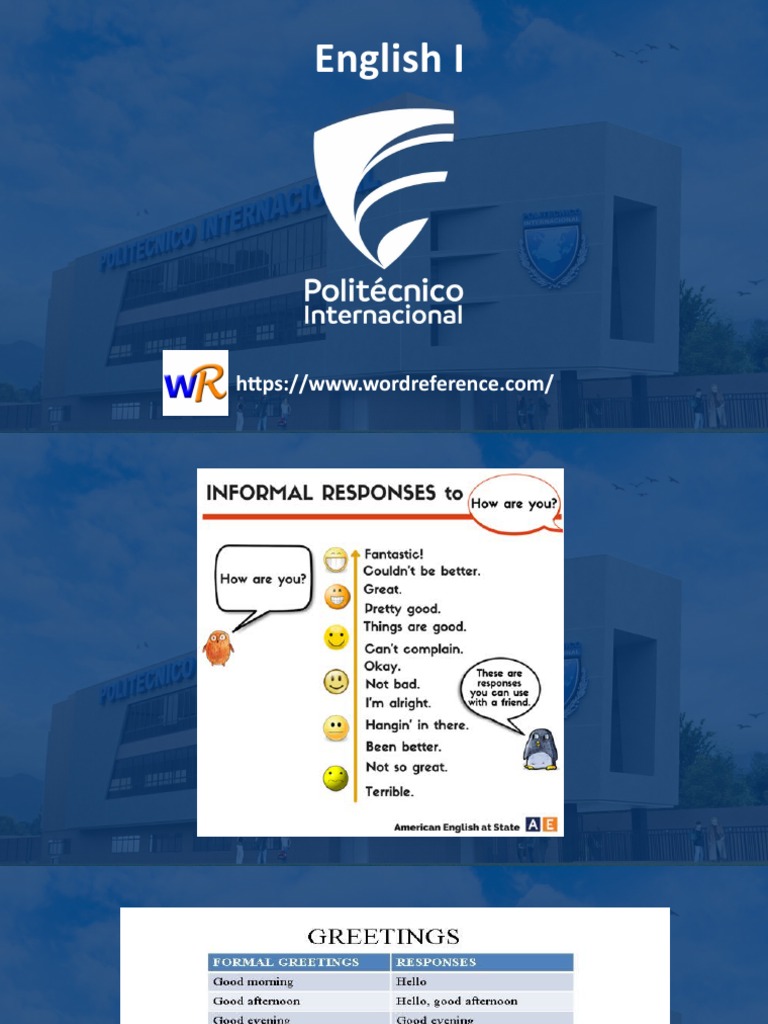 English I - Session 2 (22-11-2022) | PDF | Linguistics