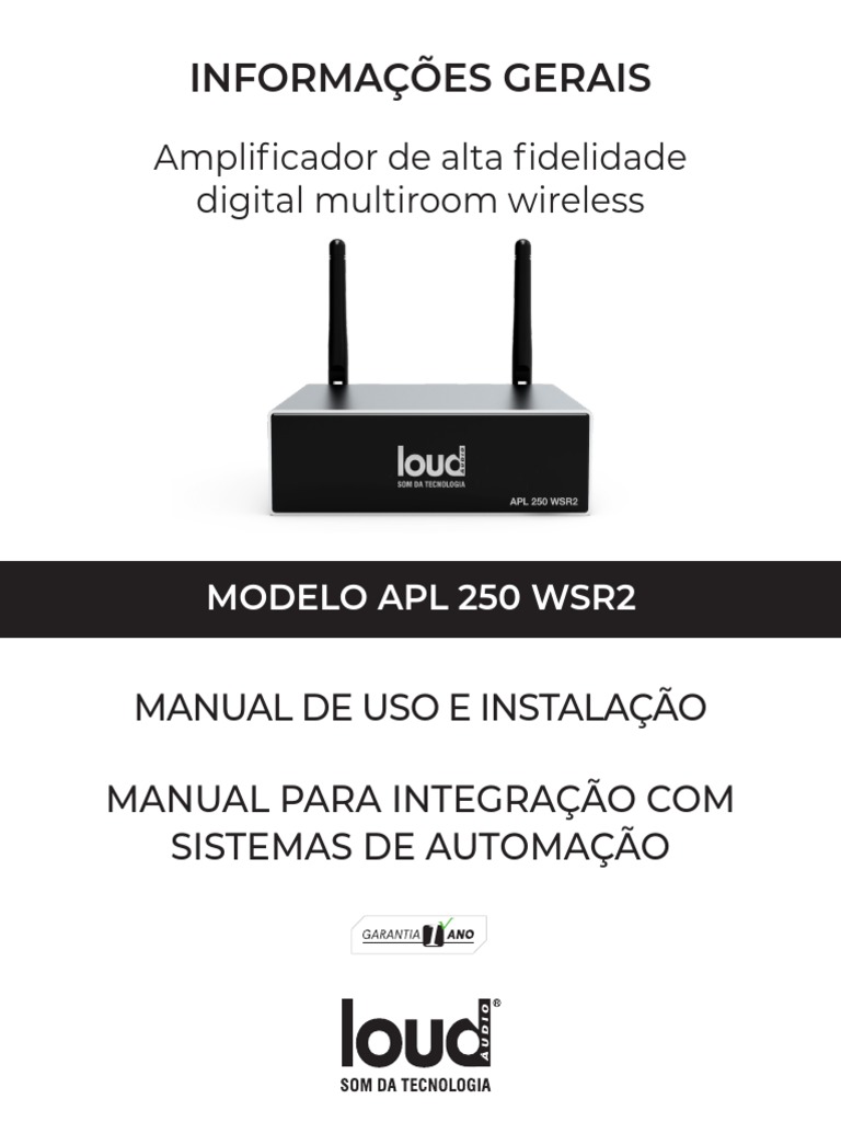 Manual Apl 250 wsr2 VF 27 06 2022 | PDF | Bluetooth | USB