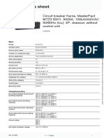 Product Datasheet: Circuit Breaker Masterpact NW16H1 - 1600 A - 4 Poles ...