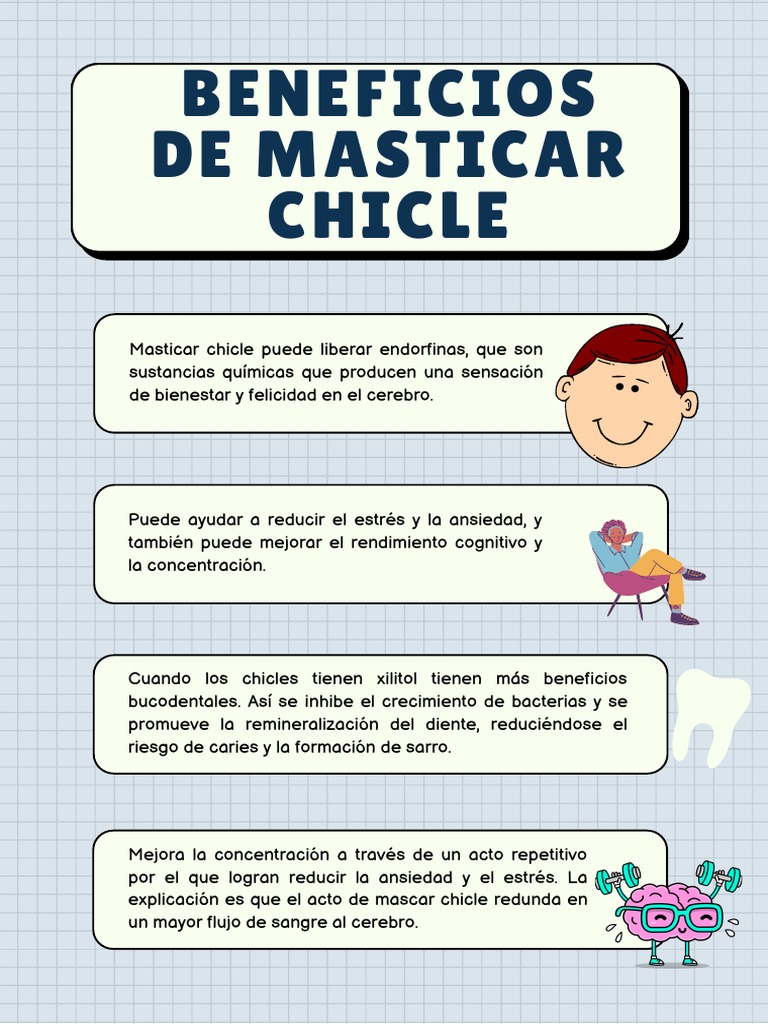 Junior Beneficios de Masticar Chicle | PDF