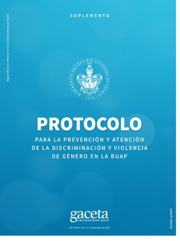 Protocolo Para La Prevención Y Atención De La Discriminación Y