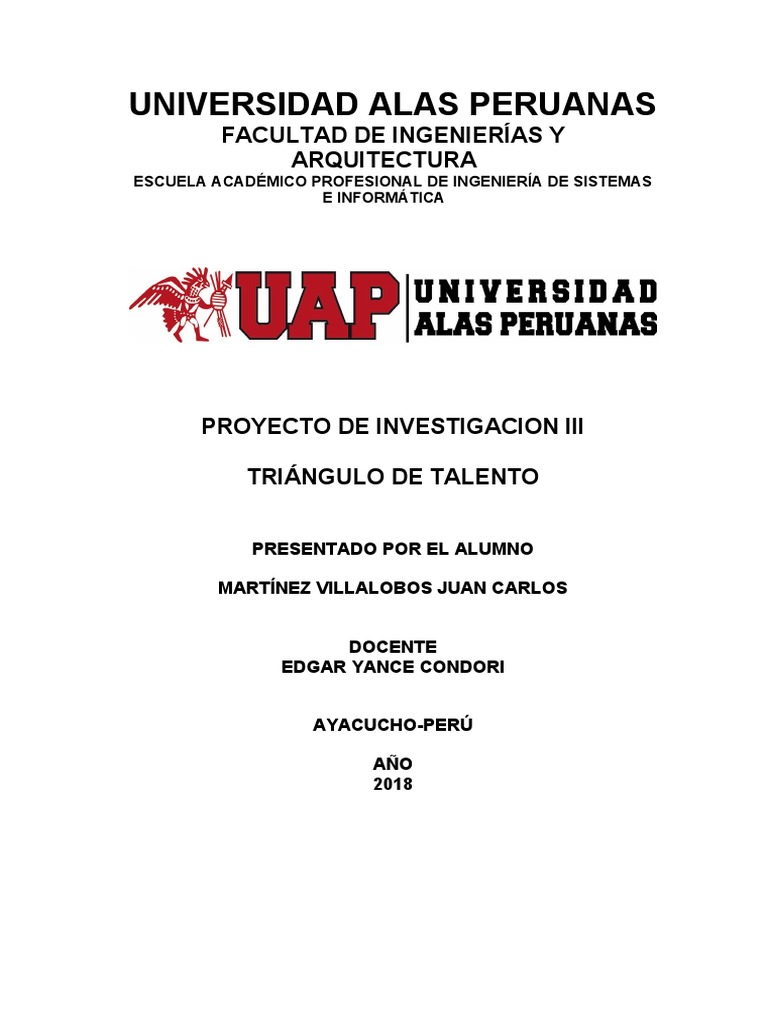 Triangulo Del Talento | PDF | Liderazgo | Gestión de proyectos