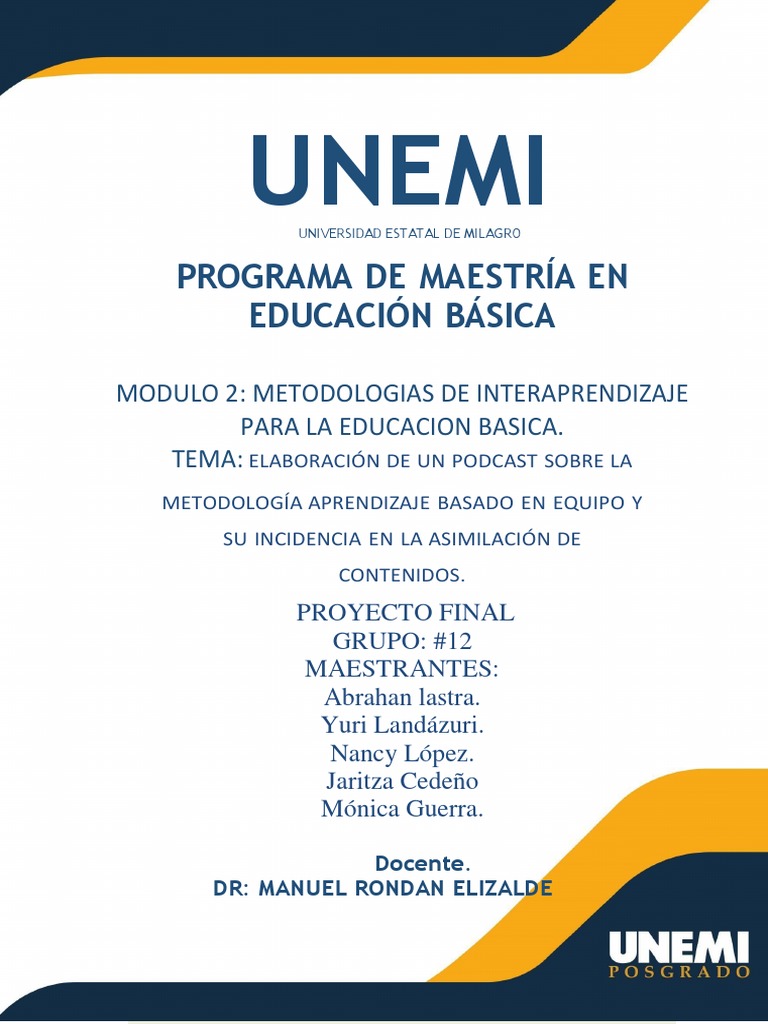 PROYECTO AÚLICO MÓDULO FINAL 4 (2) - Signed | PDF | Enseñando | Aprendizaje