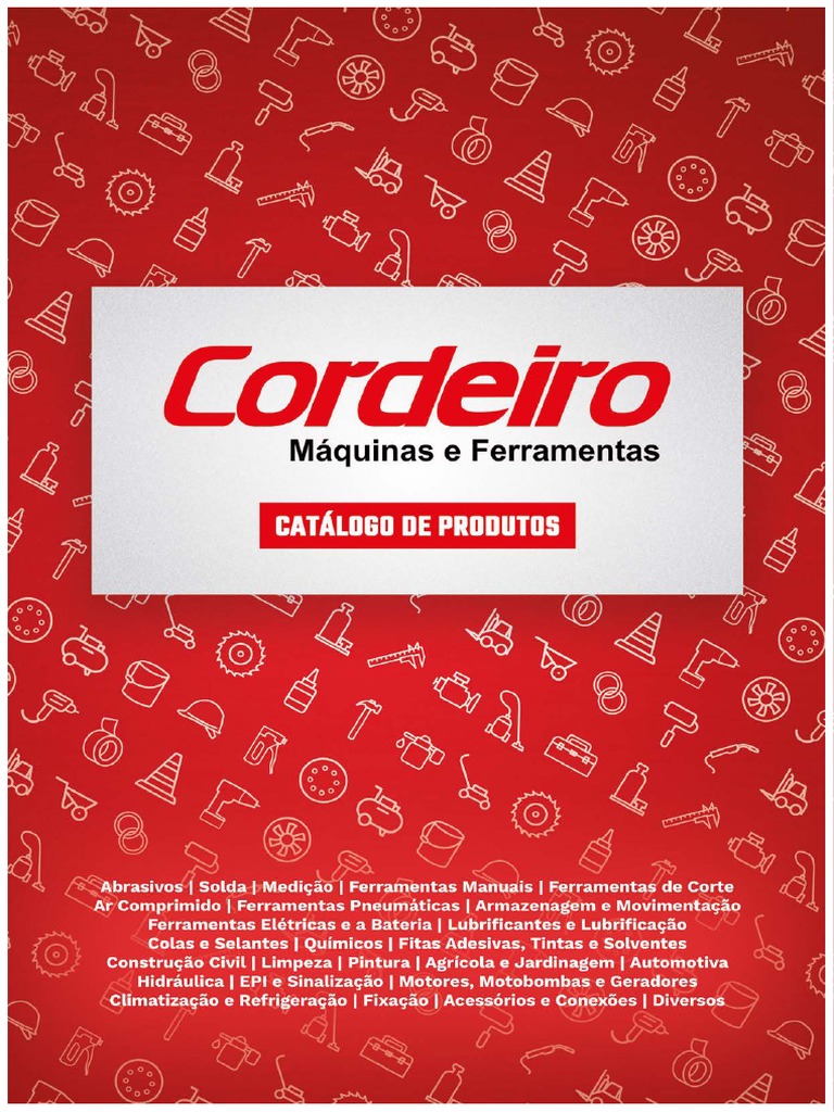 Catálogo de Produtos Cordeiro | PDF | Materiais | Ciências Físicas