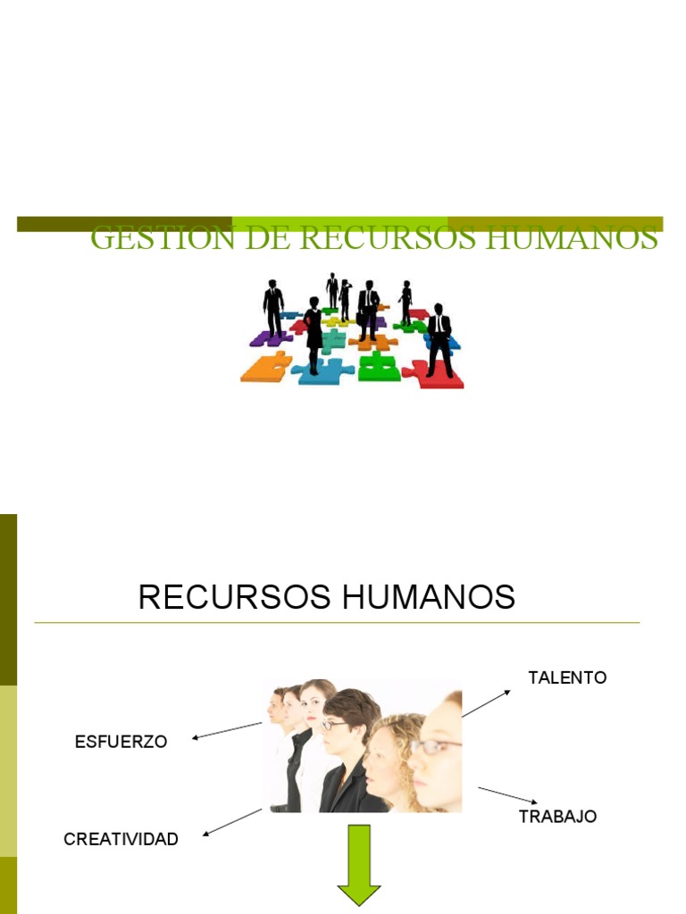 Gestion de Recursos Humanos | PDF | Gestión de recursos humanos | Planificación