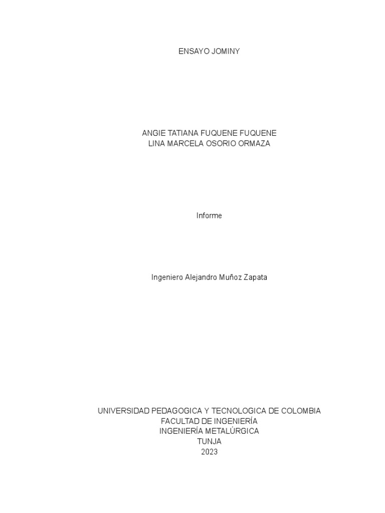 Análisis del Ensayo Jominy en Acero 1045 | PDF | Acero | Tratamiento a ...