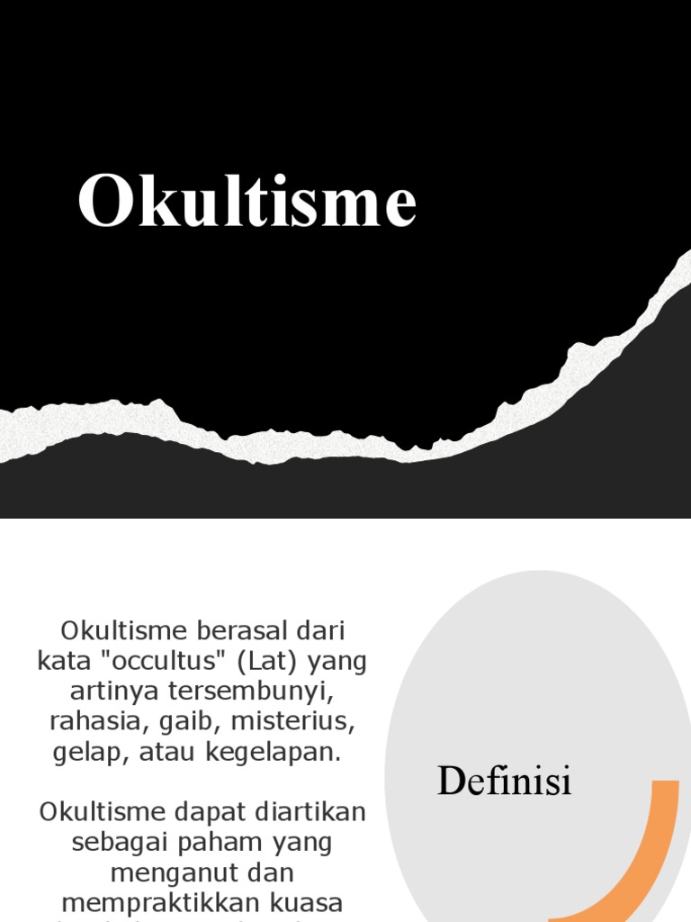 Okultisme | PDF | Filsafat | Agama & Spiritualitas