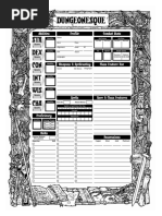 Godbound Character Sheets | PDF
