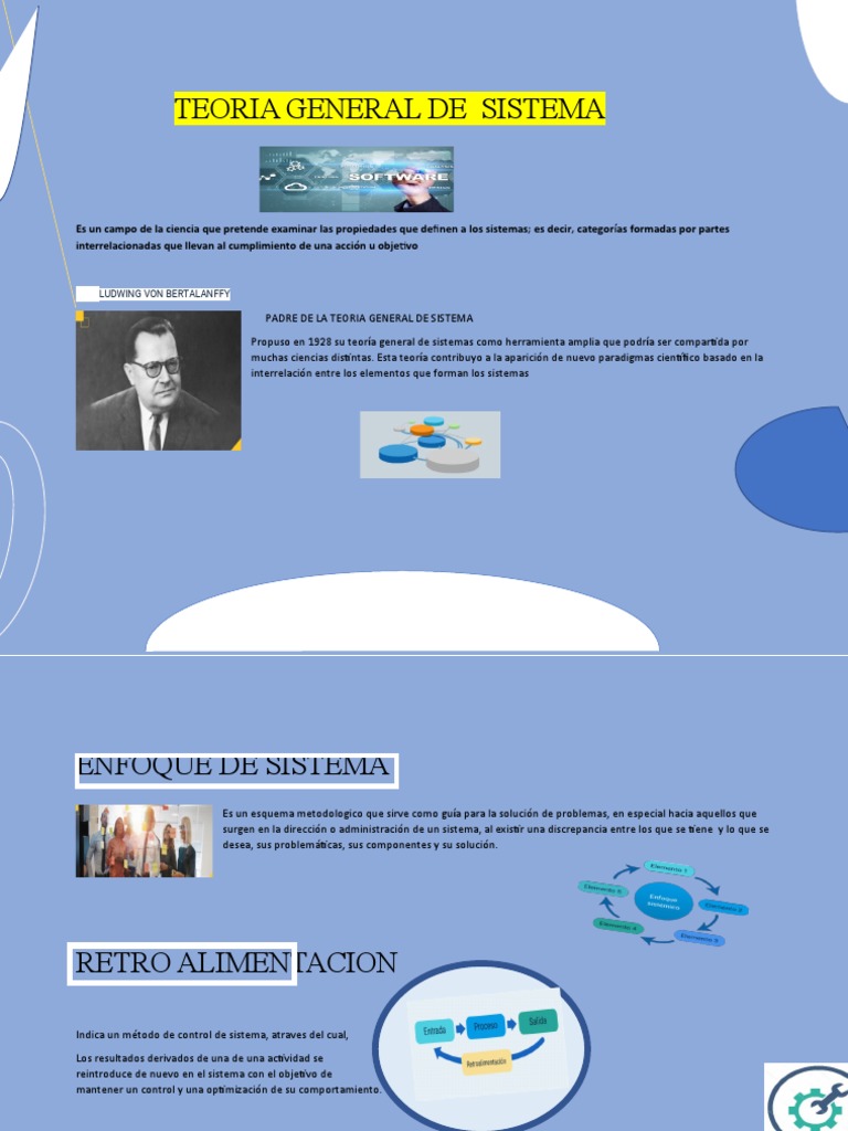 Teoria General de Sistema | PDF | Sistema | Teoría