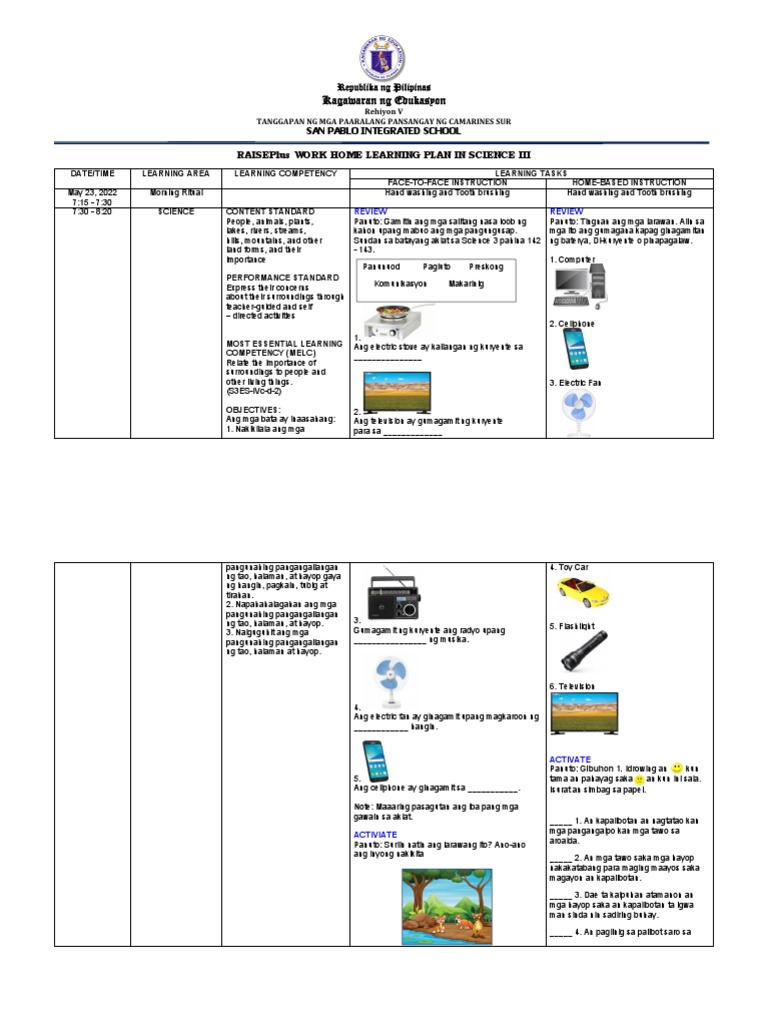 RAISEPlus SCIENCE | PDF