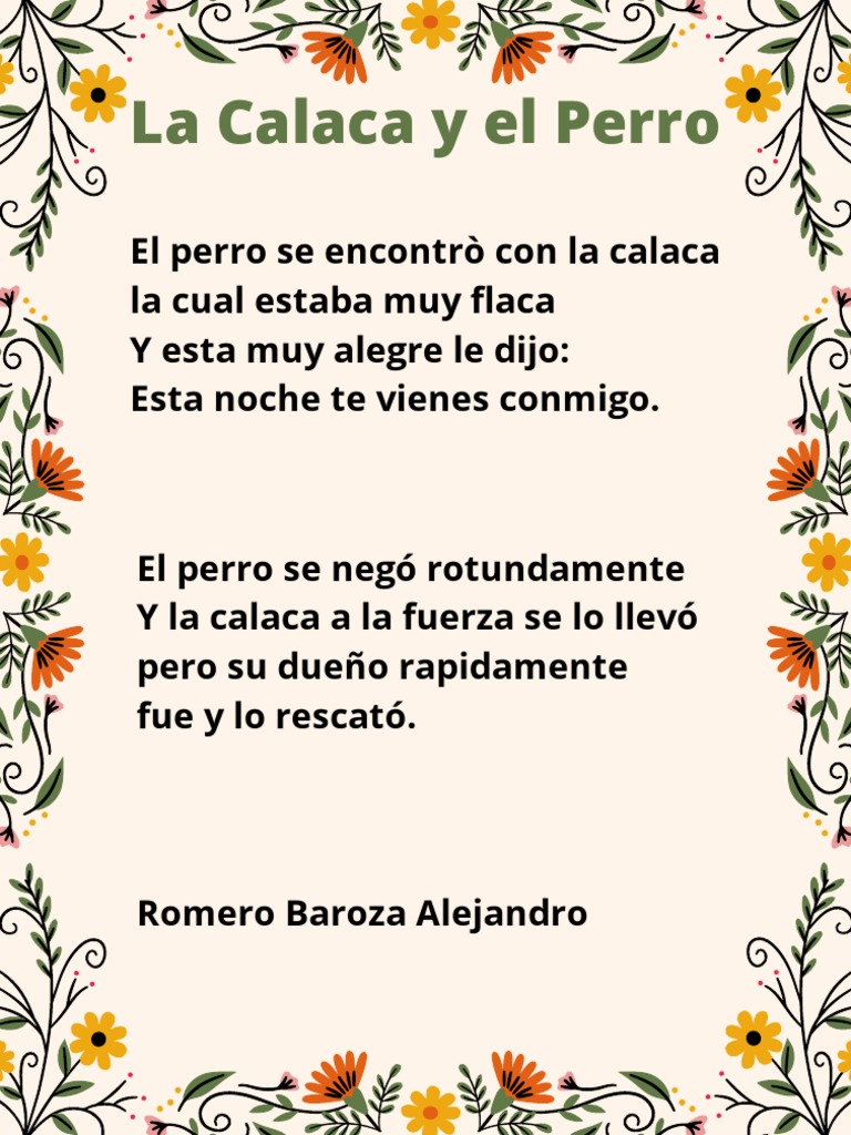 La Calaca y el Perro: Un Rescate | PDF