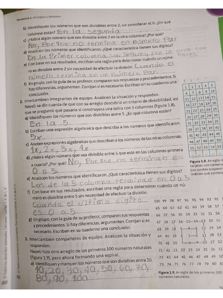 Libro Matemáticas 3 Grado de Secundaria | PDF