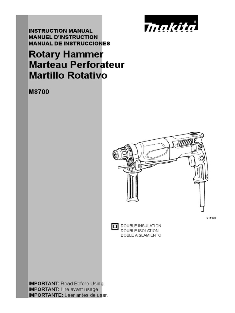 Manual M8700 | PDF