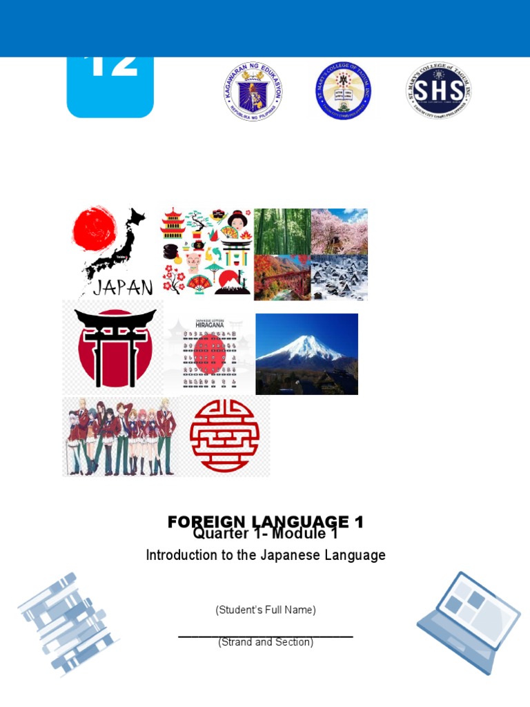 FL Module 1 Lesson | PDF | Kanji | Japanese Writing System