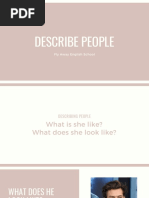 Appearance Pictionary | PDF
