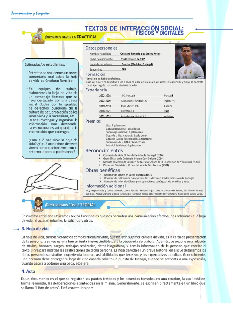 Textos de Interacción Social | PDF