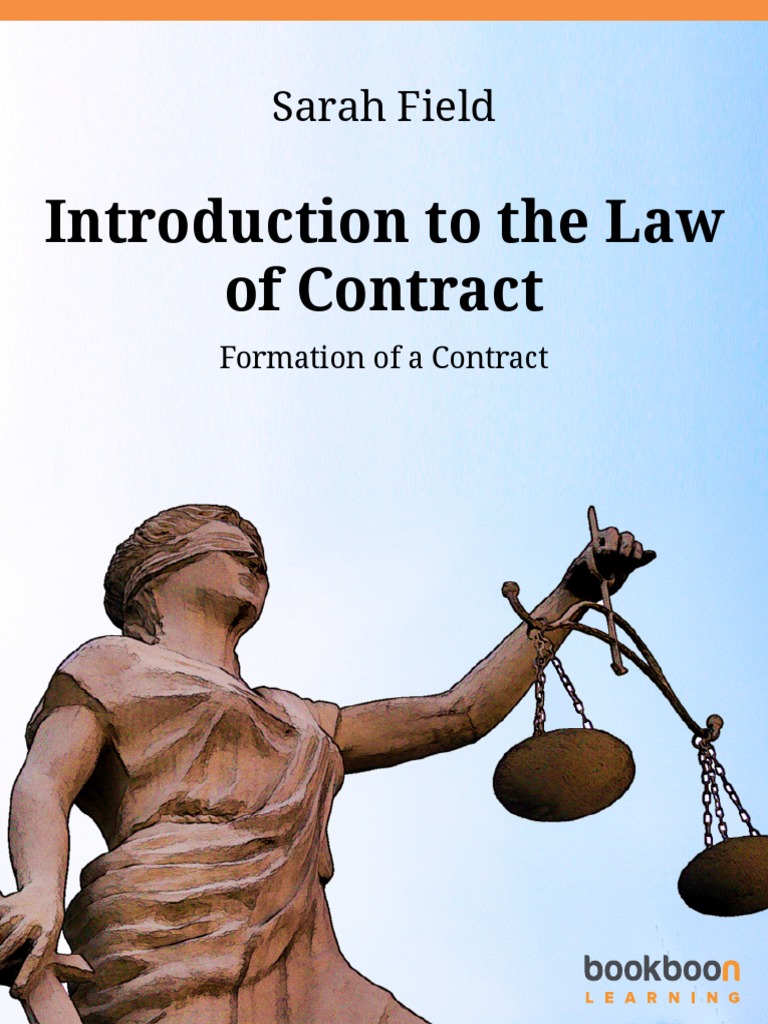 Introduction To The Law of Contract | PDF | Offer And Acceptance ...