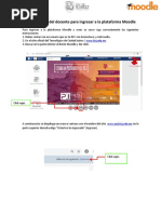 Guía Completa: Acceso y Uso de Moodle UDC | PDF | Moodle | Contraseña