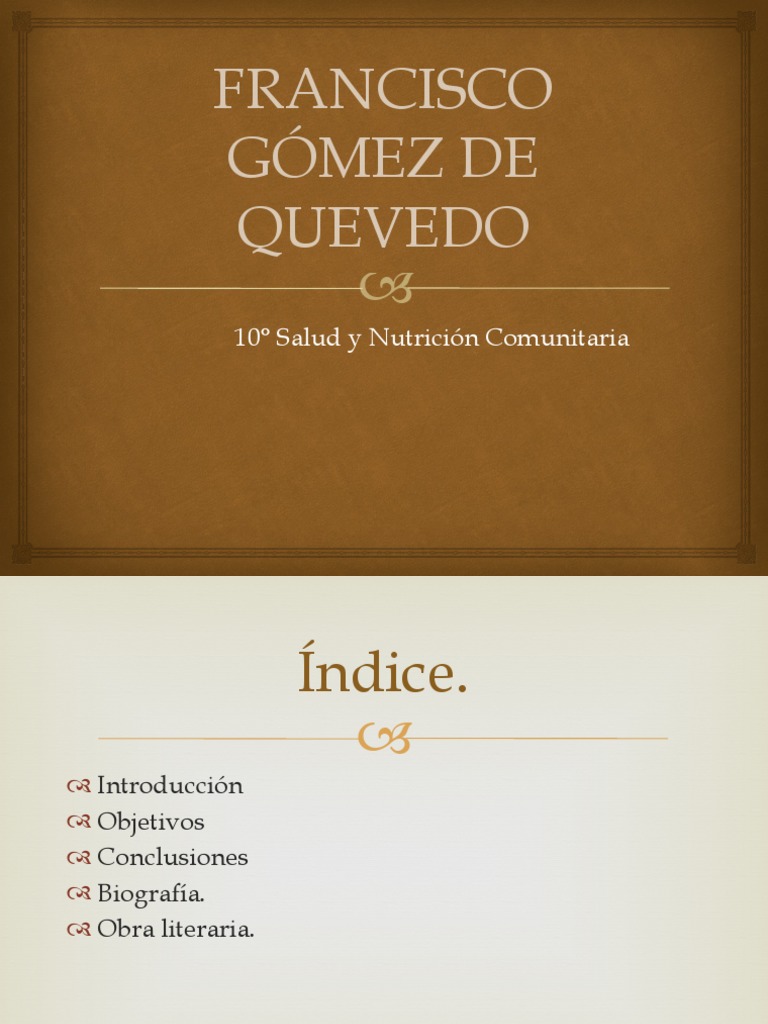 Francisco de Quevedo | PDF