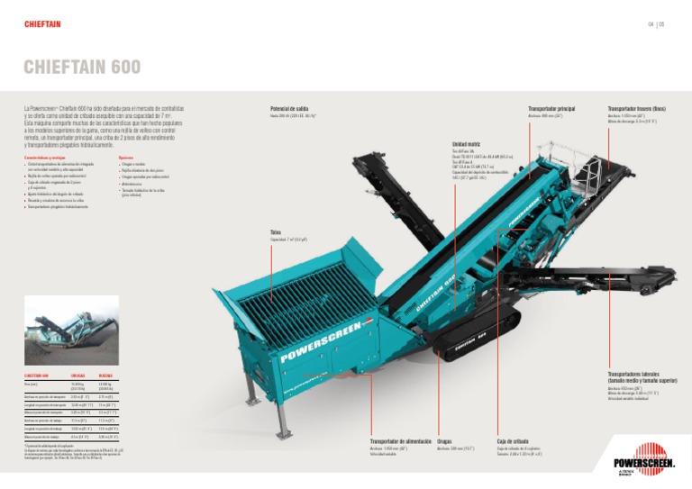 Chieftain 600 Brochure 2017 ES | PDF | Estilos de carrocería ...