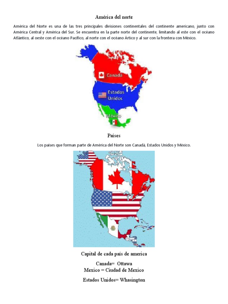 América Del Norte | PDF | Clima templado | Clima