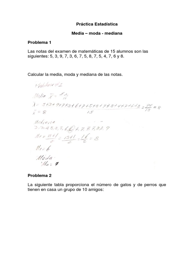 Practica Estadistica | PDF