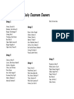 Daily Sweepers Log Sheet | PDF