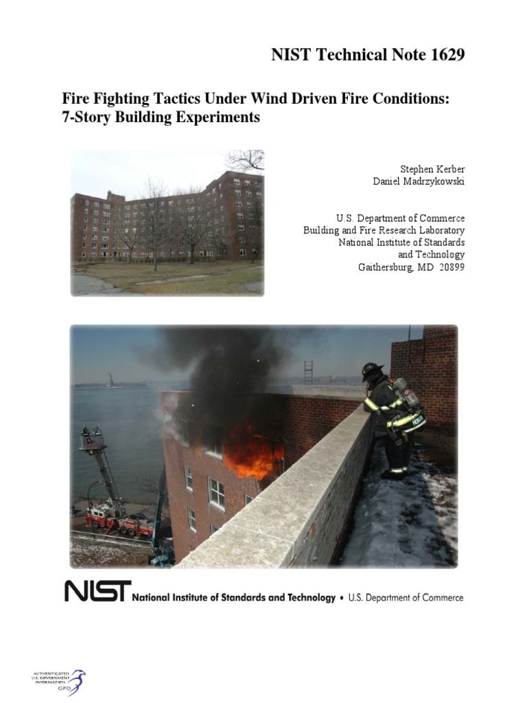Wind-Driven Fire Tactics in High-Rise | PDF | Firefighter | Fires