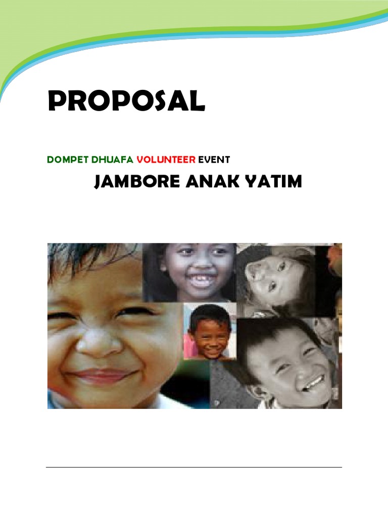 Proposal: Jambore Anak Yatim | PDF | Bisnis