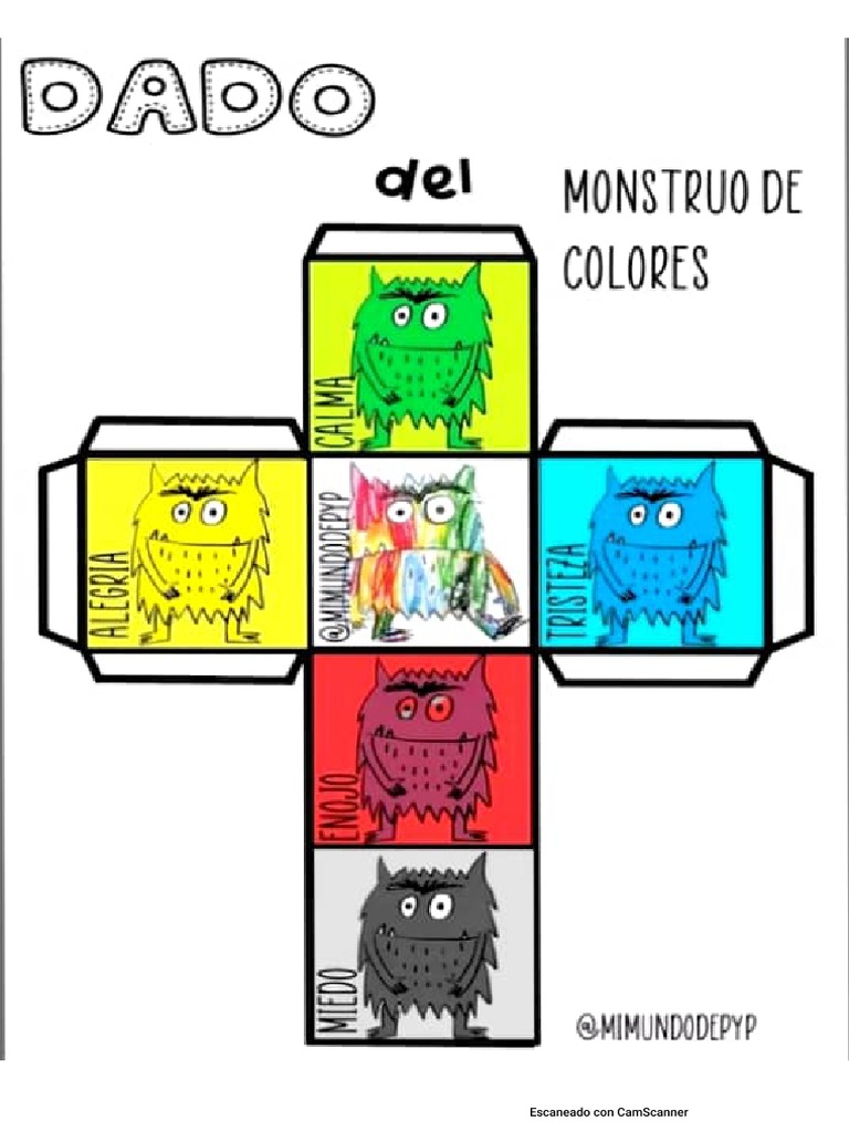 Juegos de Monstruo de Colores. | PDF