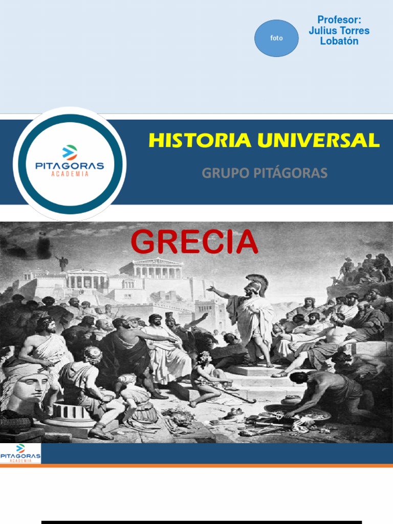 Historia Universal: Profesor: Julius Torres Lobatón | PDF