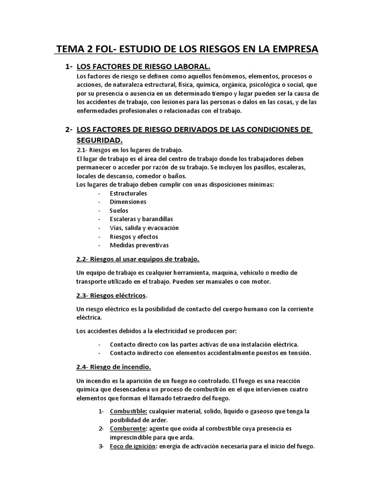 Tema 2 Fol | PDF | Burnout ocupacional | Combustión