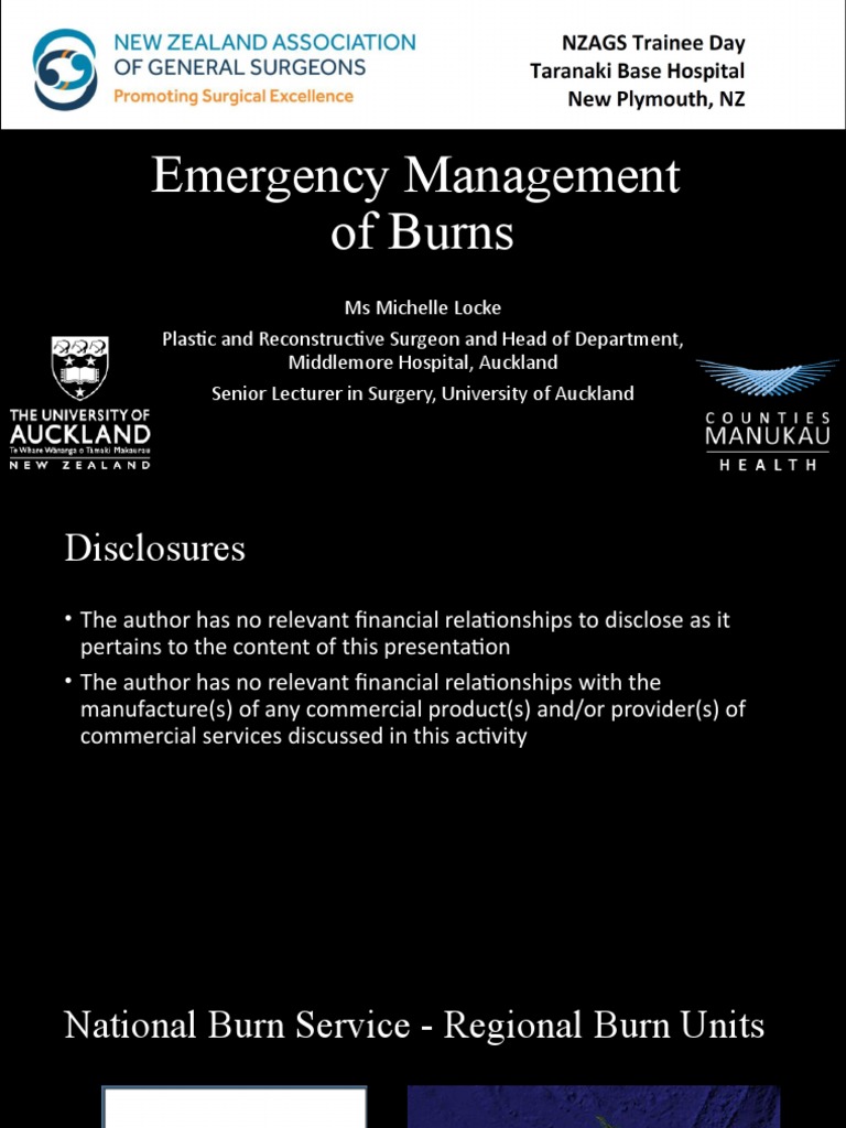 Emergency Management of Burns | PDF | Burn | Injury