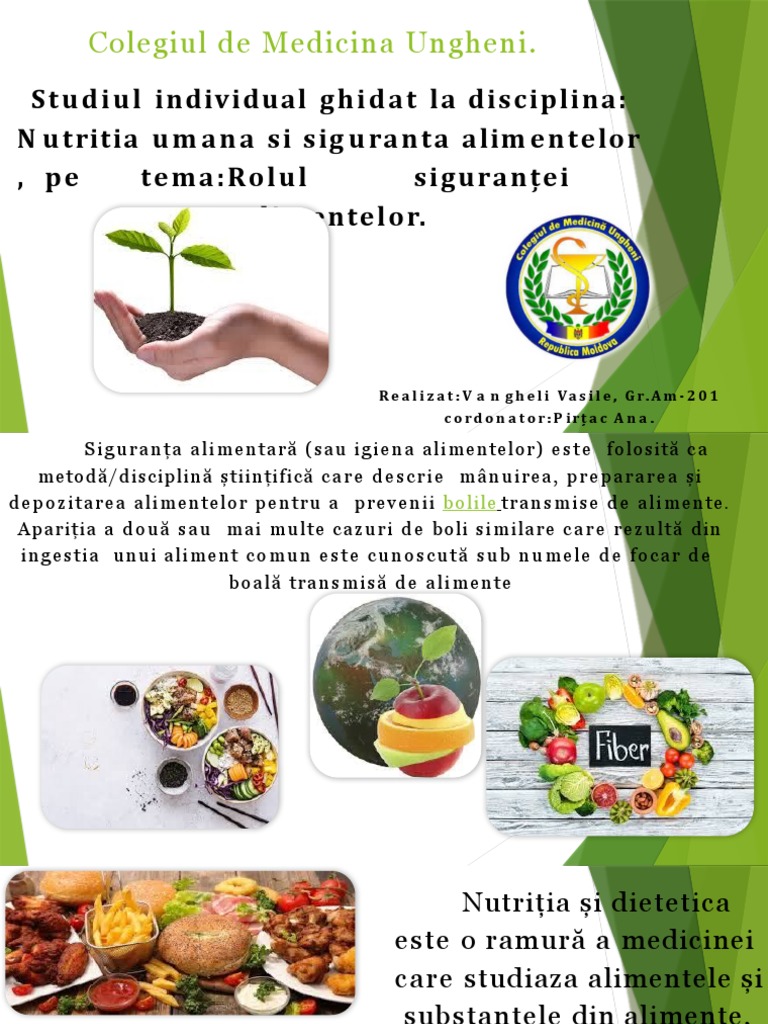 Nutritia Umana Alimentatia Sanatoasa | PDF