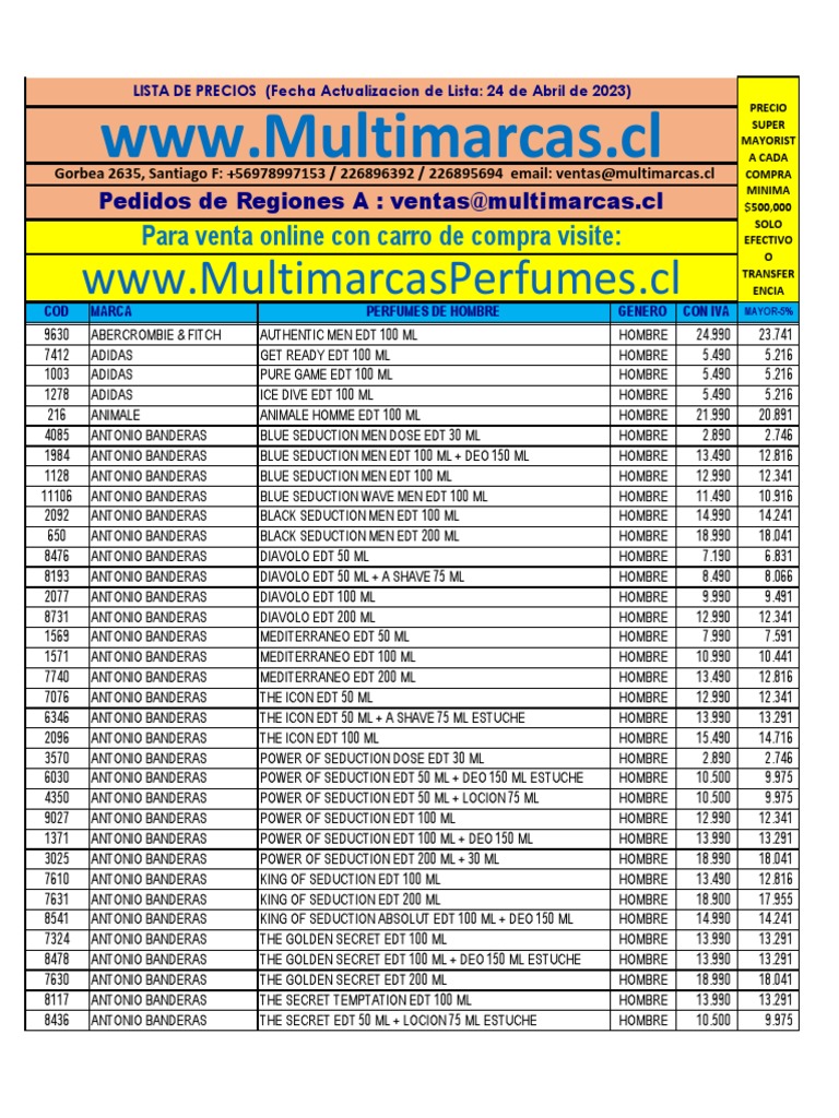 WWW Multimarcas CL | PDF | Moda | Diseño de moda