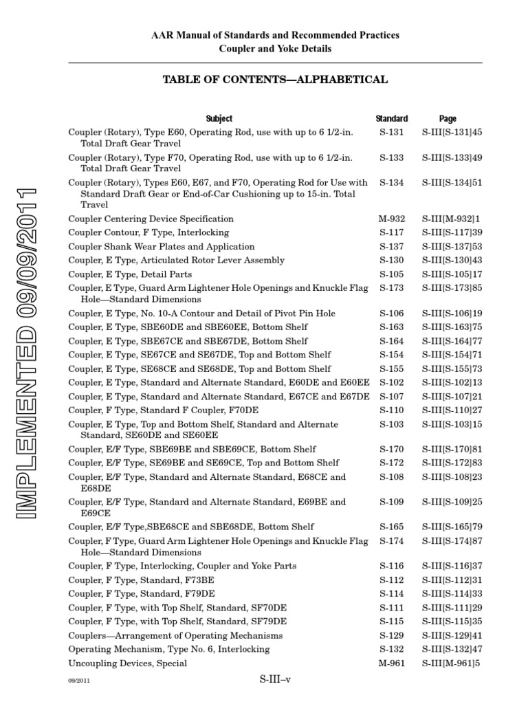 MSRP-S3 Index | PDF | Rolling Stock | Kinematics